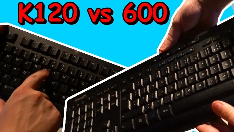Logitech K120 vs Microsoft 600 Keyboard Review. Which is Better for Gaming and Typing? Rollover ...