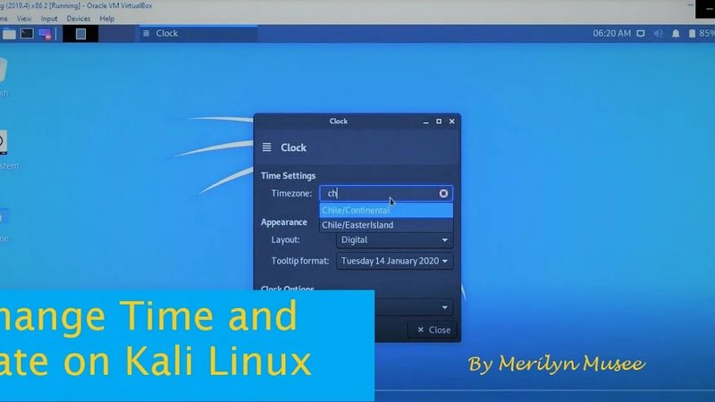 How To Change Date and Time in Kali Linux - Смотреть онлайн в поиске Яндекса по Видео