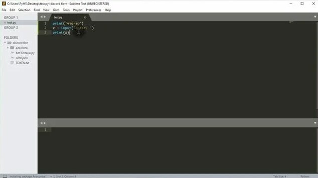 Sublime Text 3 установка, настройка для Python и плагины ТОП IDLE для Python.mp4 - Смотреть ...