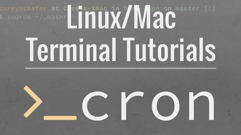 Linux/Mac Tutorial: Cron Jobs - How to Schedule Commands with crontab - Yandex Video aramada ...