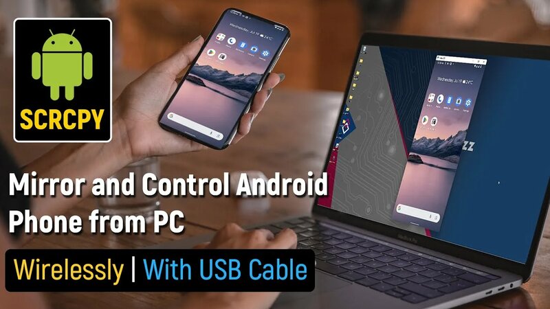 How to Mirror and Control Android Phone from PC Using a Mouse and Keyboard | Scrcpy 2.1
