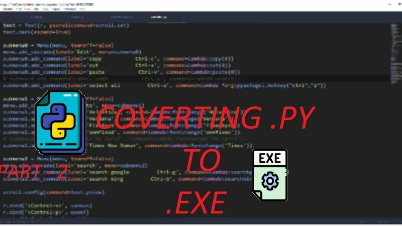 How to convert any Python file to executable using auto-py-to-exe - Yandex Video aramada ...