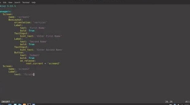 How to use Kivy ScreenManager to build a basic multi screen application - Смотреть онлайн в ...