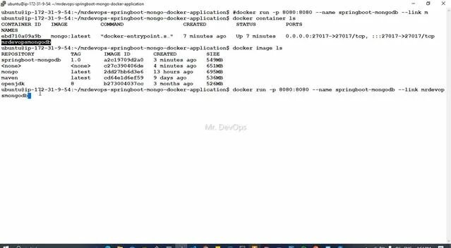 How to Dockerize SpringBoot Application with MongoDB Database and make connections. - Смотреть ...
