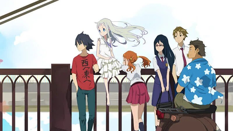 Аниме : Невиданный цветок / Anohana the Movie: The Flower We Saw That ...