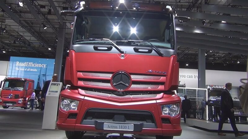 Mercedes-Benz Actros 1830 L NGT 4x2 Chassis Truck (2019) Exterior and Interior - Yandex Video ...
