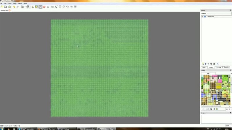 Создание игры с использованием Tiled Map Editor - эпизод 1 - создаем тайловую карту - Смотреть ...