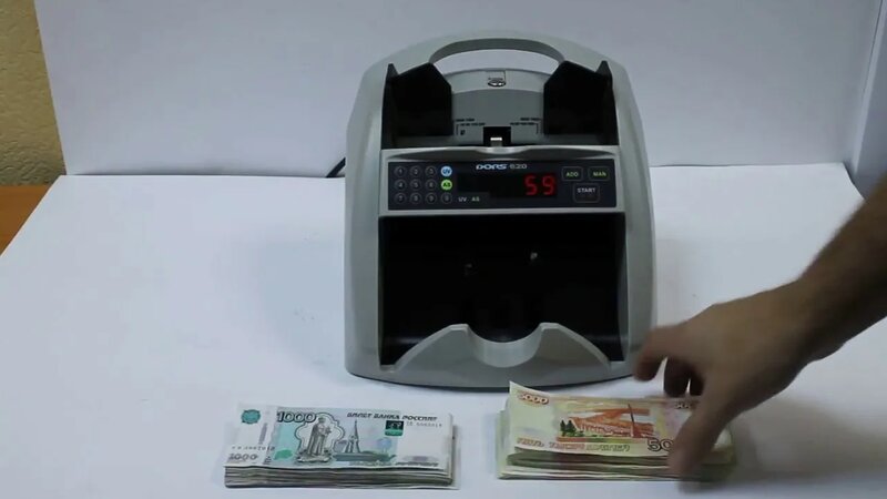 Видео работы счетчик купюр DORS 620 - Смотреть онлайн в поиске Яндекса по Видео