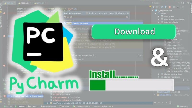 Pycharm - Downloading and Installing for the First Time | Web Scraping | Learnerea | Part - 1 ...