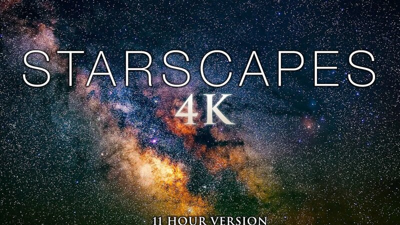 8 Hours of Starscapes (4K) Stunning AstroLapse Scenes + Relaxing Music for Deep Sleep ...