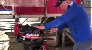 Обладатель лодочного мотора Ханкай (Hangkai) 6.0 (HP) 2-х тактный Финальный инструктаж. Лодки ...