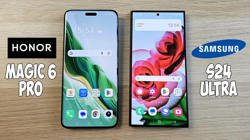 Honor magic 6 pro vs samsung galaxy S24 ultra - битва флагманов! какой лучше? - Смотреть онлайн ...