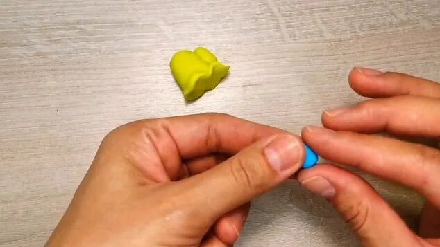 DIY брелок амонг ас /Фигурка амонг ас призрак/полимерная глина ...