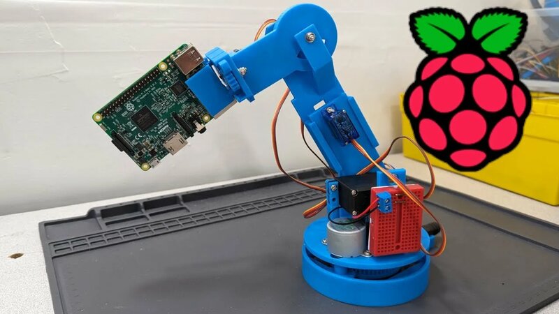 Control Robot Arm with Raspberry Pi | ROS2 - Смотреть онлайн в поиске Яндекса по Видео
