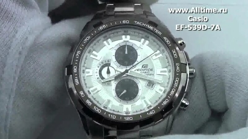 Мужские японские наручные часы Casio Edifice EF-539D-7A - Смотреть онлайн в поиске Яндекса по Видео
