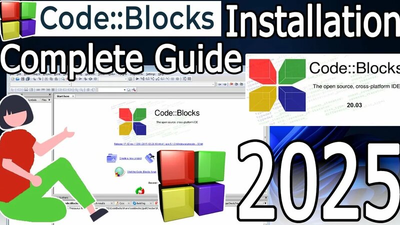 How to install CodeBlocks IDE on Windows 10/11 [ 2025 Update ] MinGW GCC Compiler | C & C++ ...