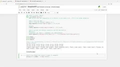 Get 8 days weather forecast using the Free OpenWeatherMap API || Python || Quick Tutorial ...