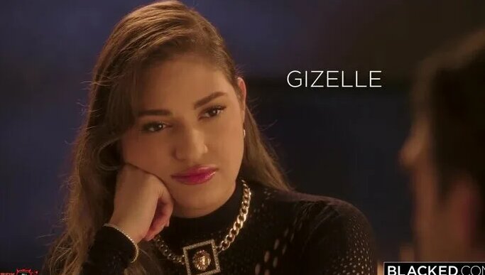[Blacked] Gizelle Blanco - Thirsty Baddie Dumps Boring BF For BBC