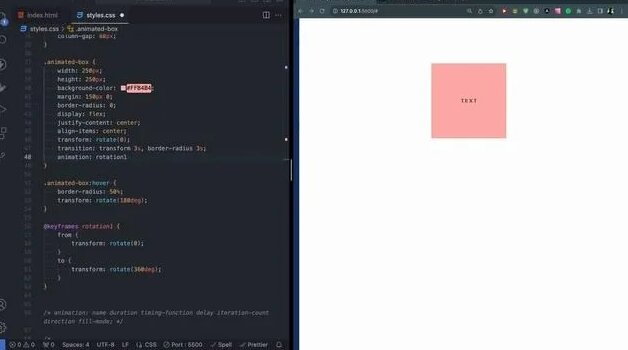 49. Frontender[1.0] Трансформация и анимация элементов. CSS Transform, CSS Animation. Дебаг ...