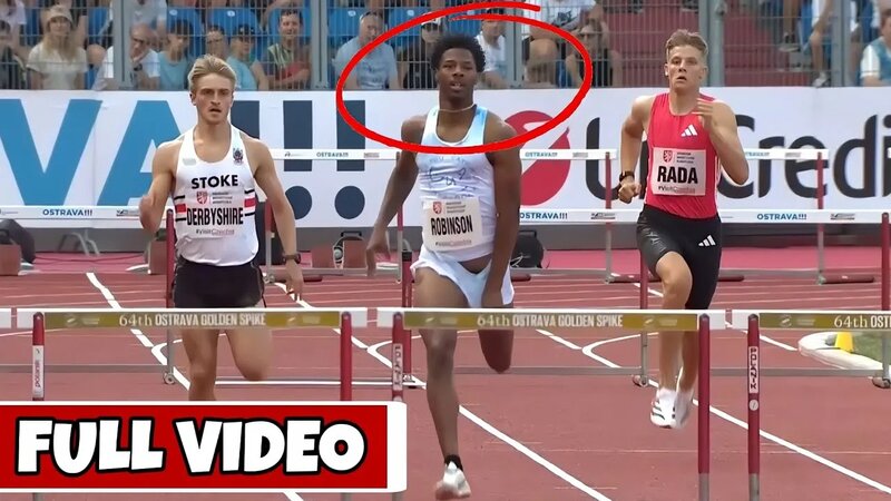 Chris Robinson 400m Hurdles FULL Video | Chris Robinson 400m Race Viral Video - Смотреть онлайн ...