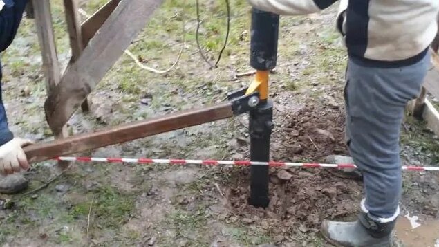 незаменимая вещь при монтаже свай. электрический сваекрут - Смотреть ...