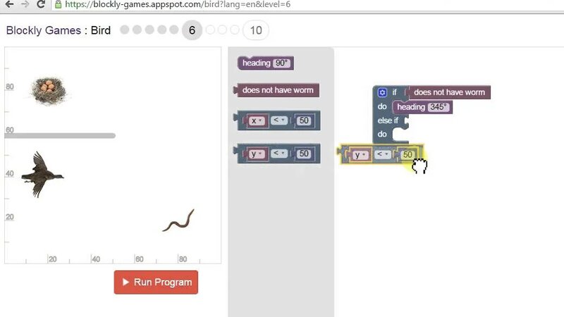 Blockly Games solution for Bird 6 - Смотреть онлайн в поиске Яндекса по Видео