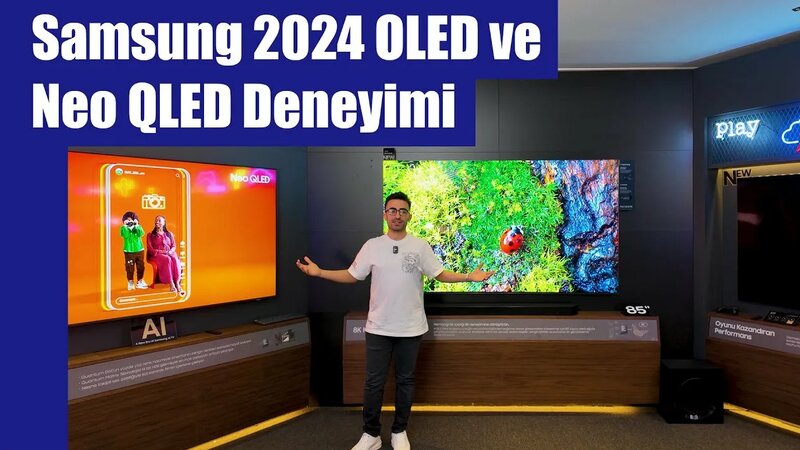 Samsung'un 2024 OLED ve Neo QLED TV'lerini deneyimledik - Yapay zeka artık TV'lerde! - Yandex ...
