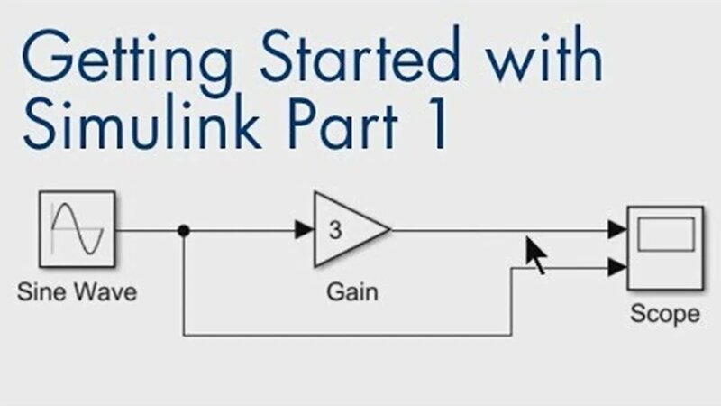 How to Build and Simulate a Simple Simulink Model | Getting Started with Simulink, Part 1 ...