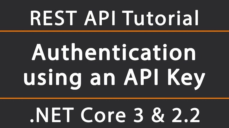 Setting up ApiKey-based Authentication | ASP.NET Core 5 REST API Tutorial 24 - Yandex Video ...