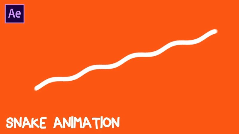 How to Create Snake Animation in After Effects Tutorial - Смотреть онлайн в поиске Яндекса по Видео