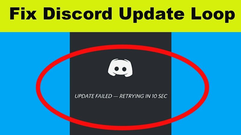 How To Fix Discord Update Loop Problem 100% Working | Discord Update Failed Error - Yandex Video ...