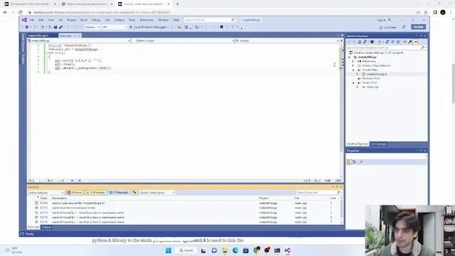 Install, Configure & Run Matplotlib for C++ in Visual Studio 2019 - Смотреть онлайн в поиске ...