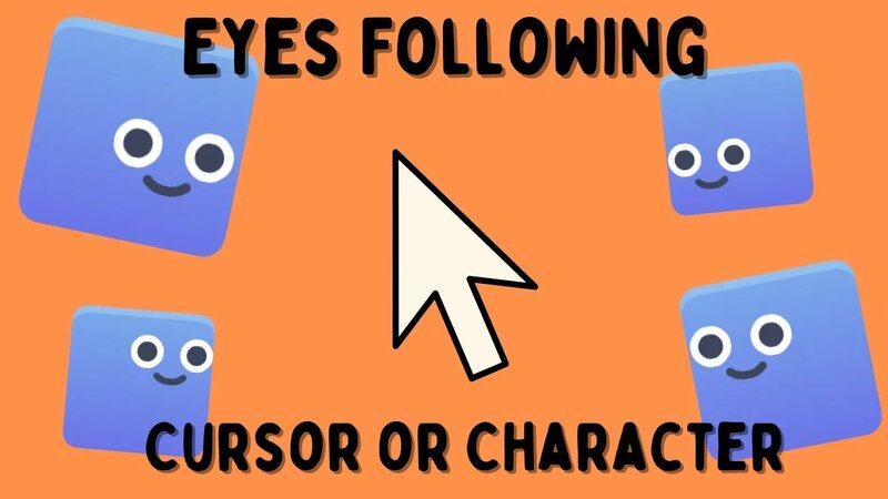 How To Create Eyes That Follow A Character Or The Mouse Cursor Unity