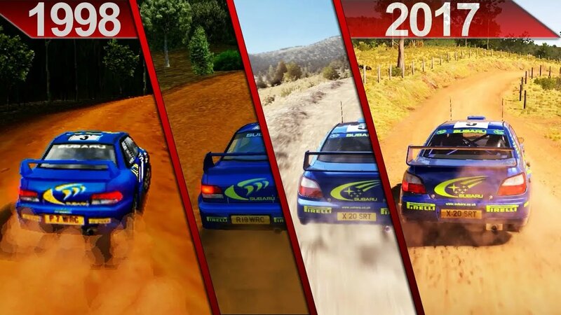 Evolution of Colin McRae Rally / DiRT | PC | Ultra | 1998 - 2017 - Yandex Video aramada ...