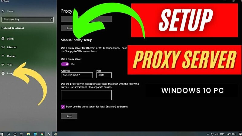How To Setup Proxy Server Settings In Google Chrome | Proxy Settings On Windows 10 PC