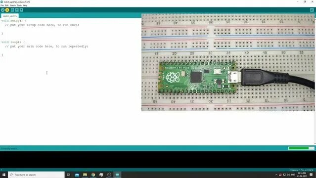 Raspberry Pi Pico with Arduino IDE | Setting up | Code Uploading | How to use Pi Pico in Arduino ...
