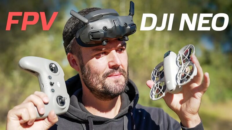 DJI NEO FPV ДРОН? DJI Goggles 3 + DJI FPV Remote Controller 3 / КАК Летать НА Дроне DJI NEO В ...