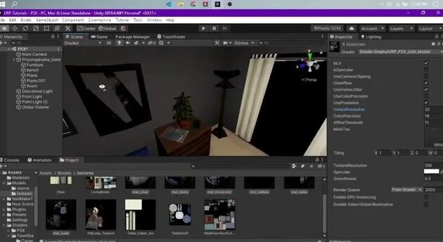 How to make PS1 style graphics in Unity | Unity PSX Shaders Tutorial + Download - Смотреть ...