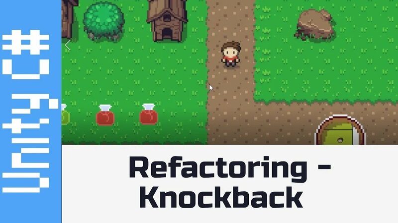 Refactoring - Knockback - Make a game like Zelda using Unity and C# - Смотреть онлайн в поиске ...