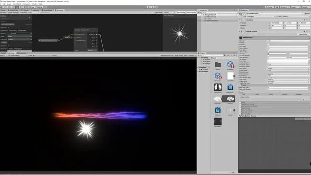 2D Laser Beam Shader Graph & Particles & Controls Unity Tutorial - Смотреть онлайн в поиске ...