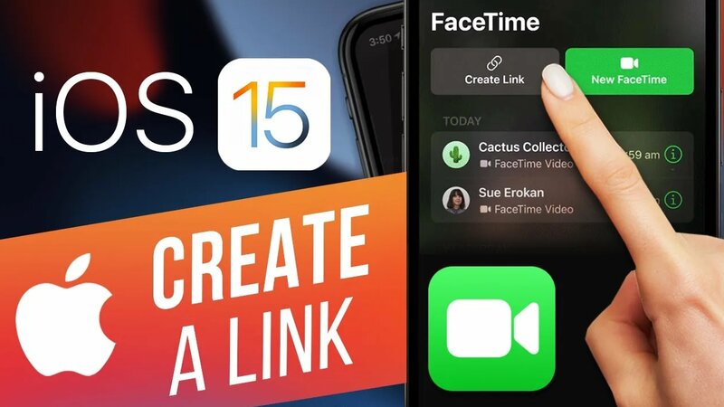 iOS 15: How to Create & Use a FaceTime Link | Start a FaceTime Call with Android or Windows ...