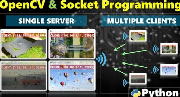 Socket programming with multiple clients and OpenCV in Python - Смотреть онлайн в поиске Яндекса ...