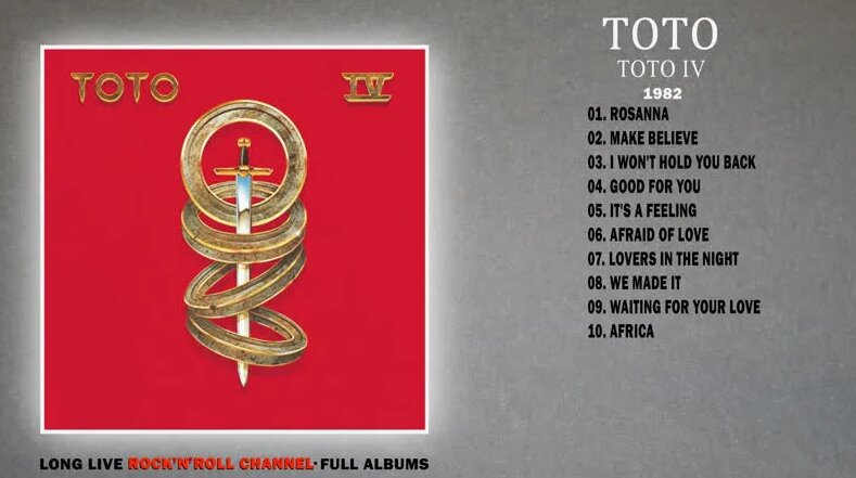 Toto - Toto IV (1982) - Full Album — Видео от Rock ’n’ Roll Channel - Full Albums - Смотреть ...