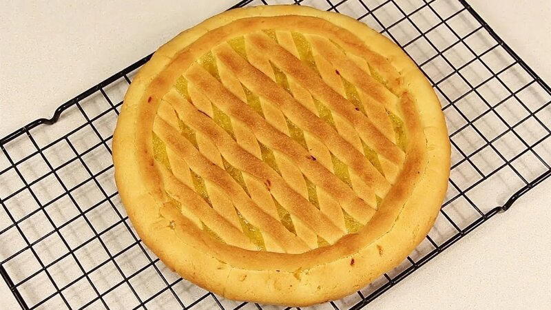 Этот Песочный Лимонный Пирог Любят Все Нежный и Тающий во Рту Вкусная