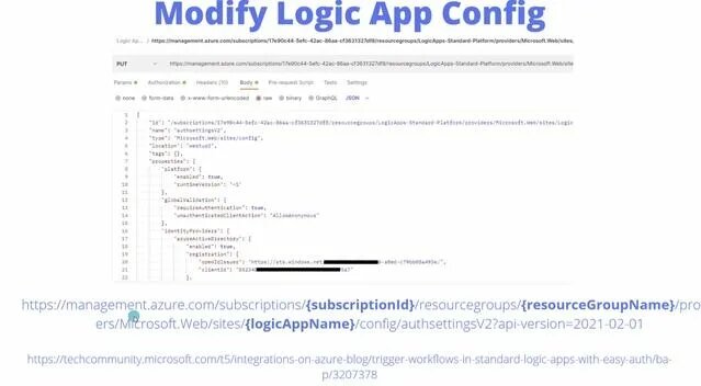 131 - Enabling EasyAuth for Azure Logic Apps (Standard) HTTP Triggers - Смотреть онлайн в поиске ...
