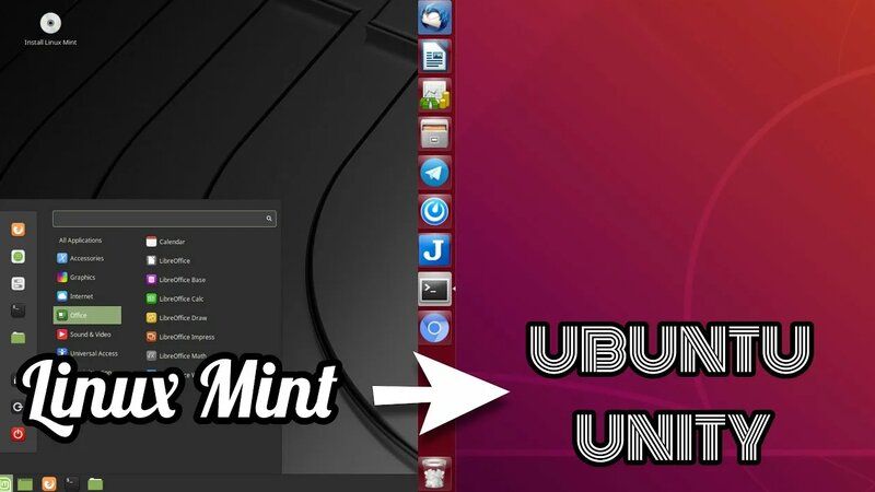 Make Linux Mint Cinnamon to look like Ubuntu Unity Desktop | Linux Customization - Смотреть ...