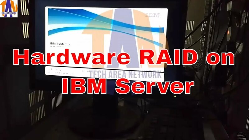 LIVE Guide | How To Config RAID 5 on IBM Server | IBM System X3400 M3 - Yandex Video aramada ...
