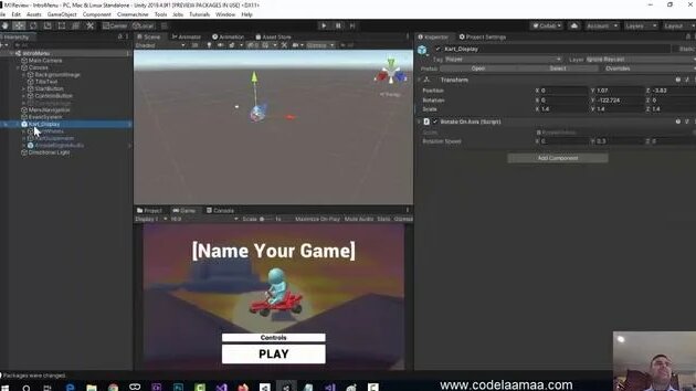 Learn Unity 3D - Introduction to the Unity Environment & Unity Hub - Updated - Смотреть онлайн в ...