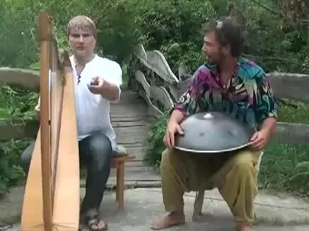 Музыкальные инструменты. Ханг и арфа - Смотреть онлайн в поиске Яндекса ...