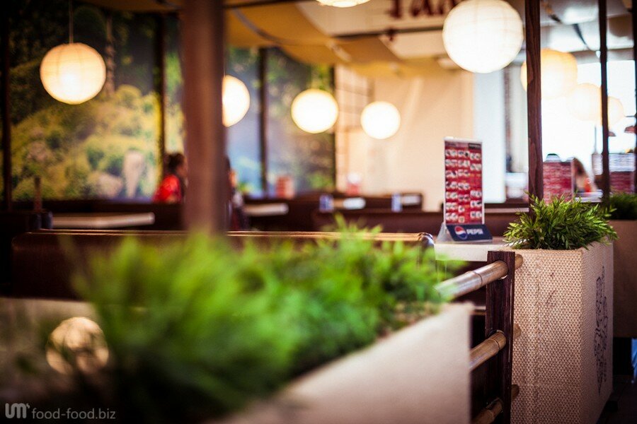 Suşi restoranı JapanDvorik, Magnitogorsk, foto